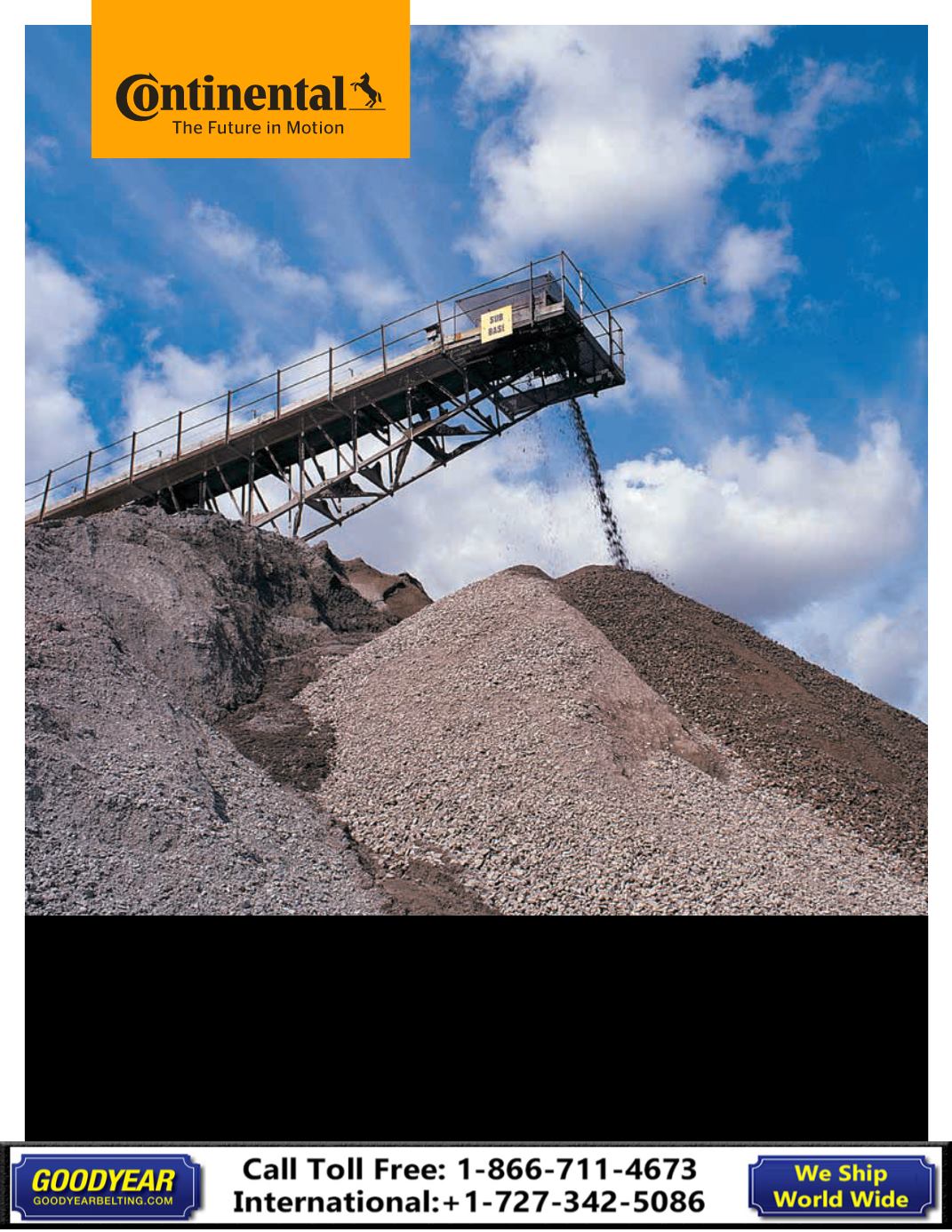 Contitech Conveyor Belt Installation Manual GoodyearBelting.com 866-711 ...