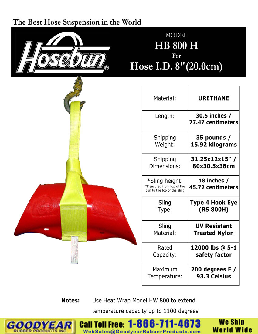 8 inch Hose Bun and Dock hose cradle